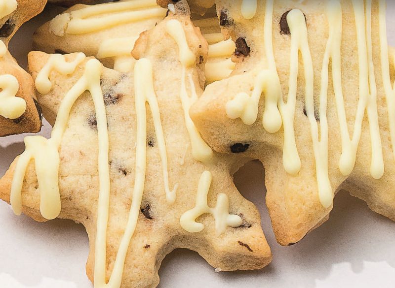 Smilšu mīklas zvaigznītes ar divām šokolādēm | LA.LV