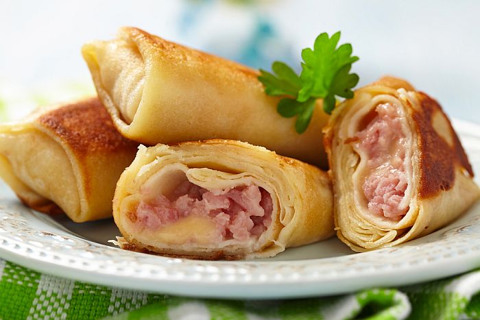 Pankūkas ar gaļu. Sātīga uzkoda, brokastis vai vakariņas! (+vēl 14 ...
