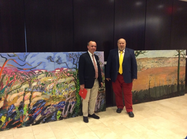 Zariņa un Naumova izstāde pārceļojusi uz Vašingtonu | LA.LV