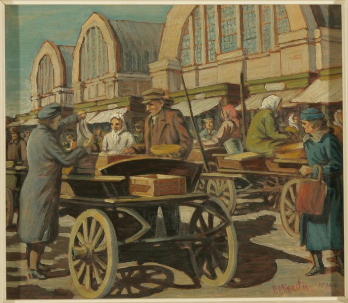 Izstādē aicina iepazīt Rīgu piecu gadsimtu mākslinieku darbos | LA.LV