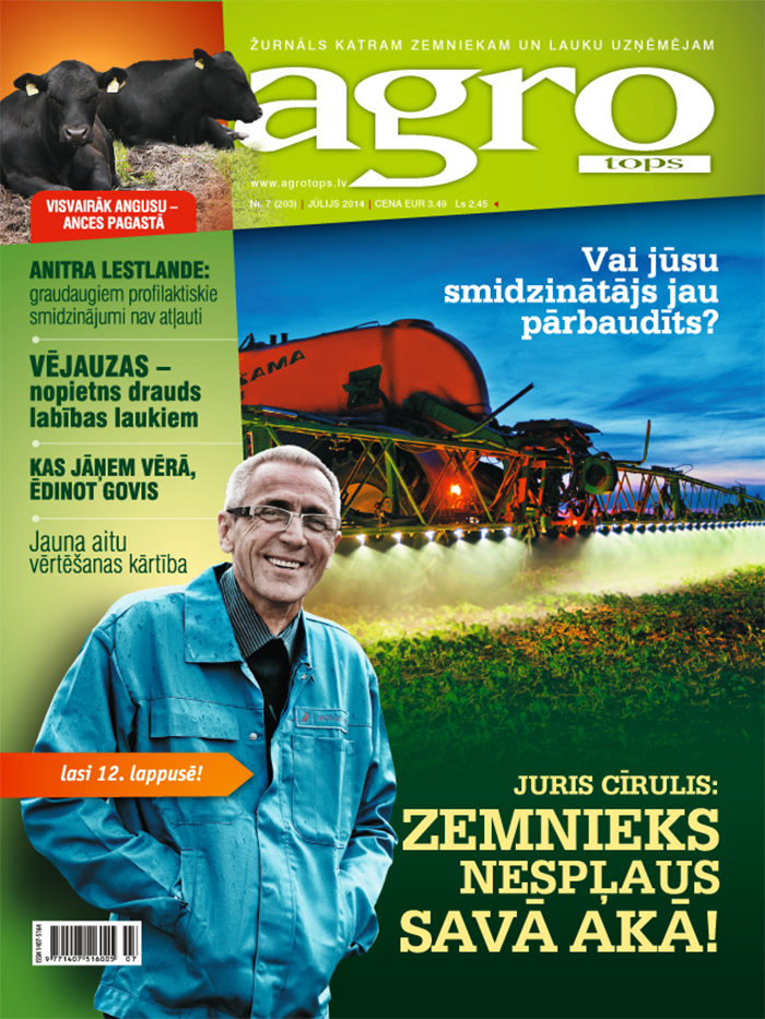 Žurnāls “Agro Tops” jūlijā | LA.LV