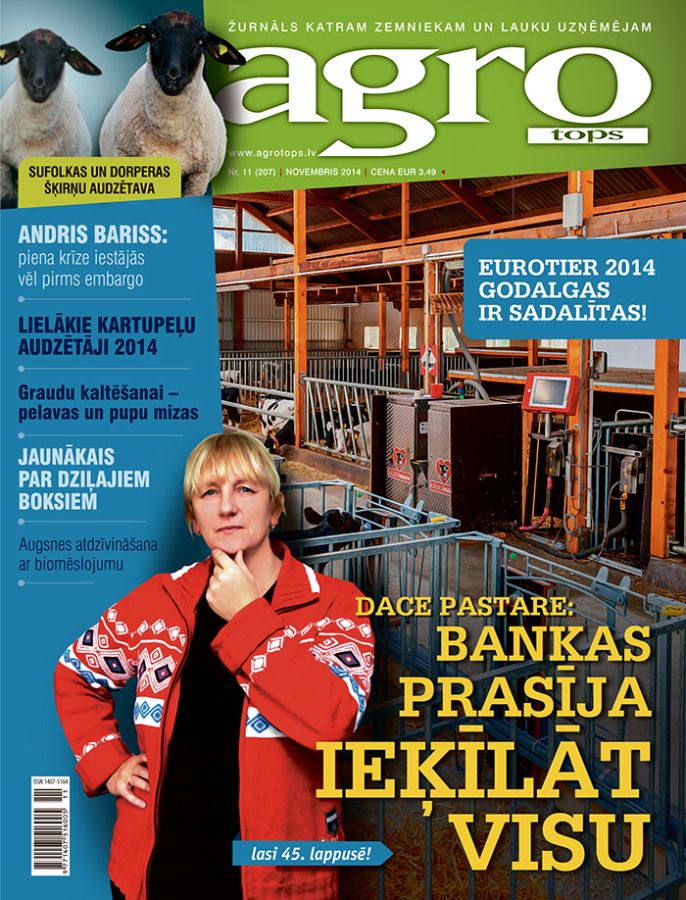 Lasi žurnālā ”Agro Tops” 2014. gada novembrī | LA.LV