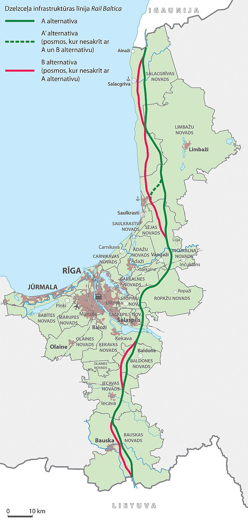 “Rail Baltic II” dzelzceļa trases sabiedriskā apspriešana notiks 15 ...