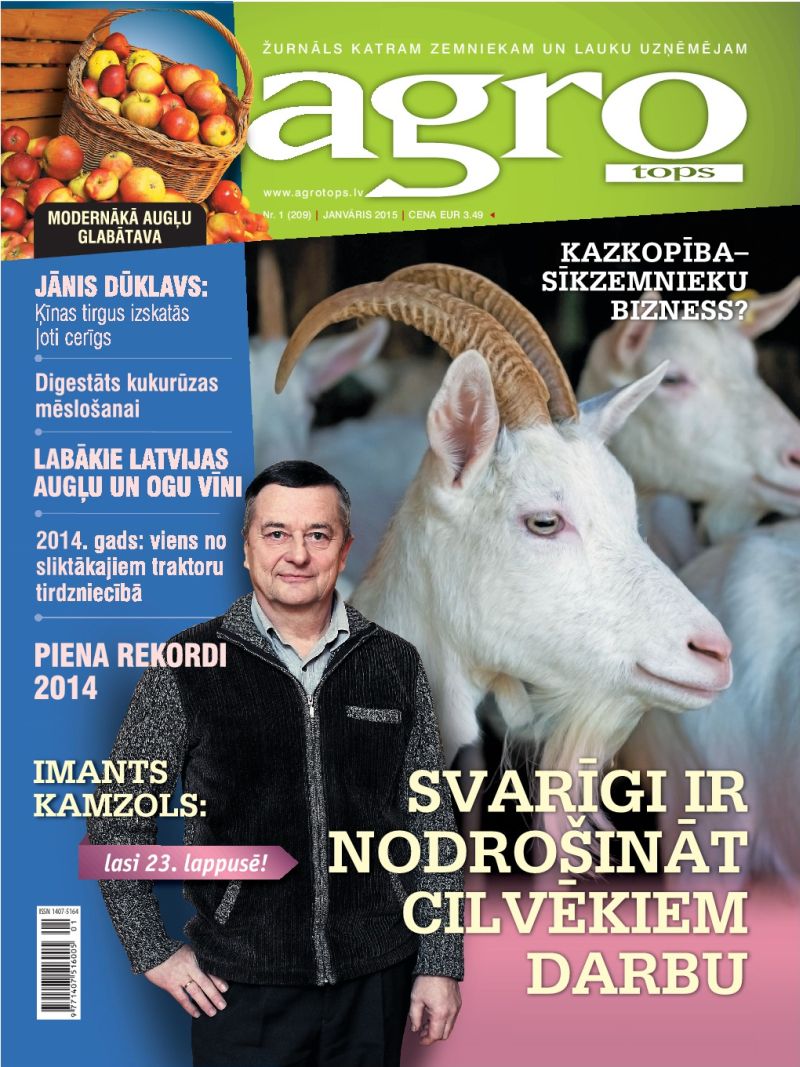 Lasi žurnālā ”Agro Tops” 2015. gada janvārī | LA.LV