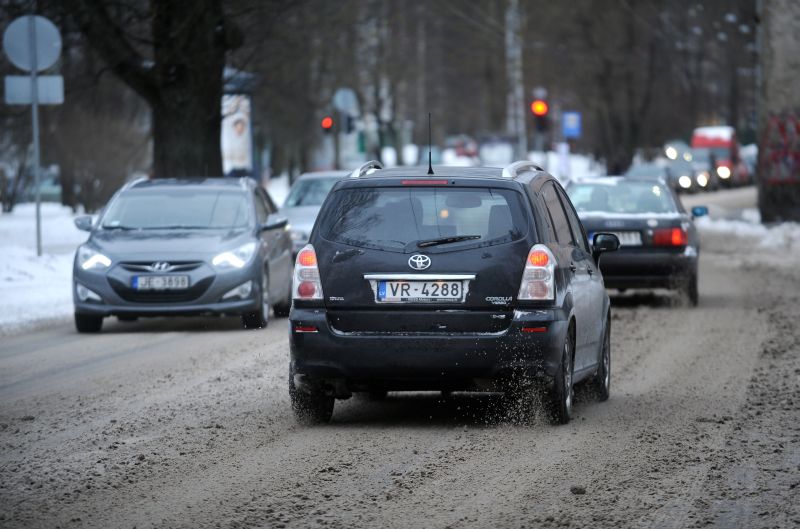 Automašīnas kaitnieki sāls, ledus un rūsa | LA.LV