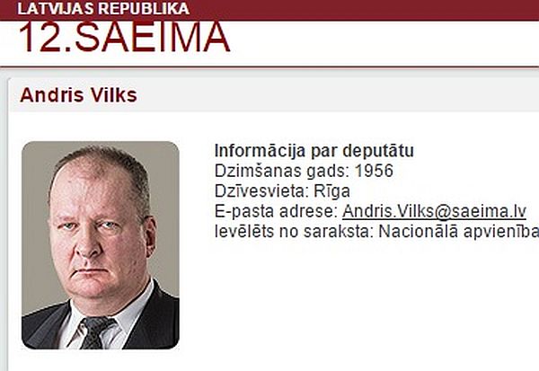 NA deputāts Vilks alkohola reibumā sarīkojis nekārtības slimnīcā | LA.LV