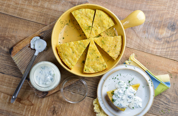 Kukurūzas pīrāgs ar lociņiem | LA.LV