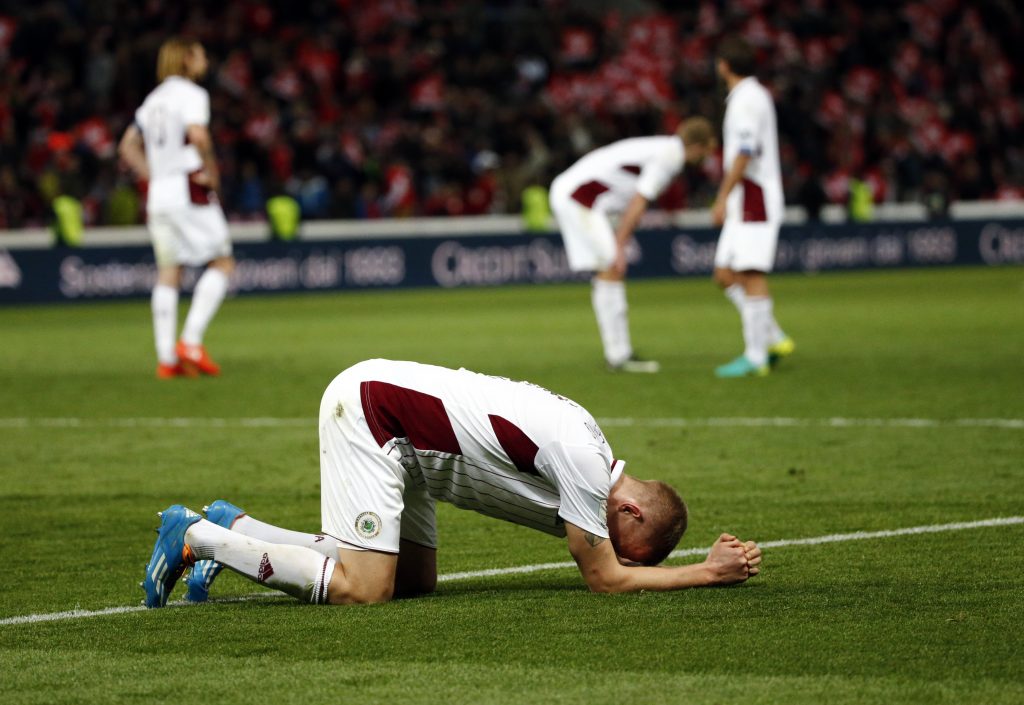 Latvijas futbola bezcerība Tbilisi | LA.LV