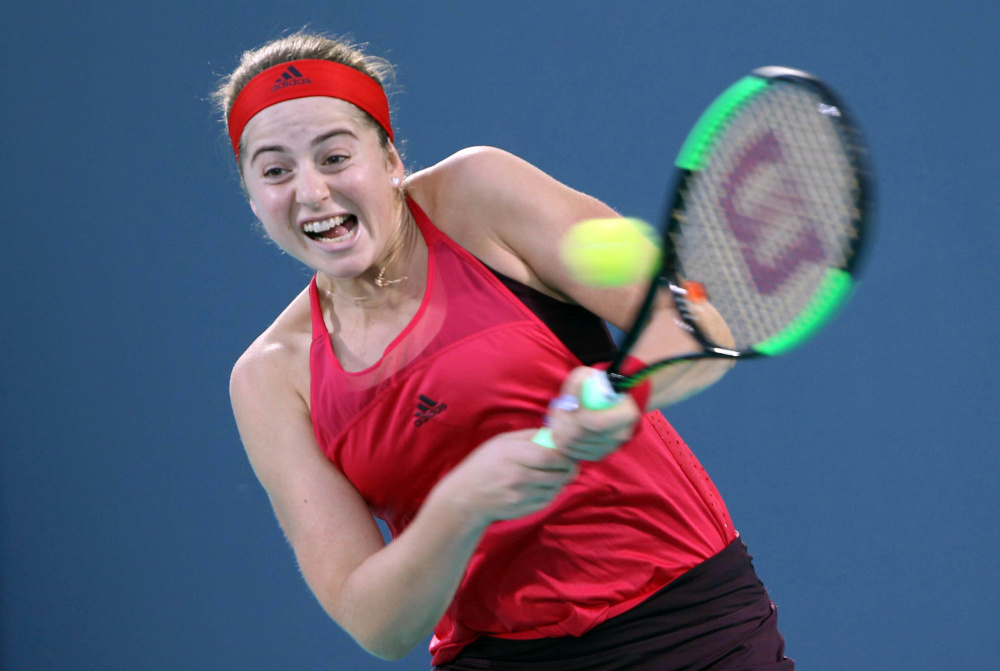 Triumfs: Aļona Ostapenko uzvarējusi Serēnu Viljamsu viņas atgriešanās ...