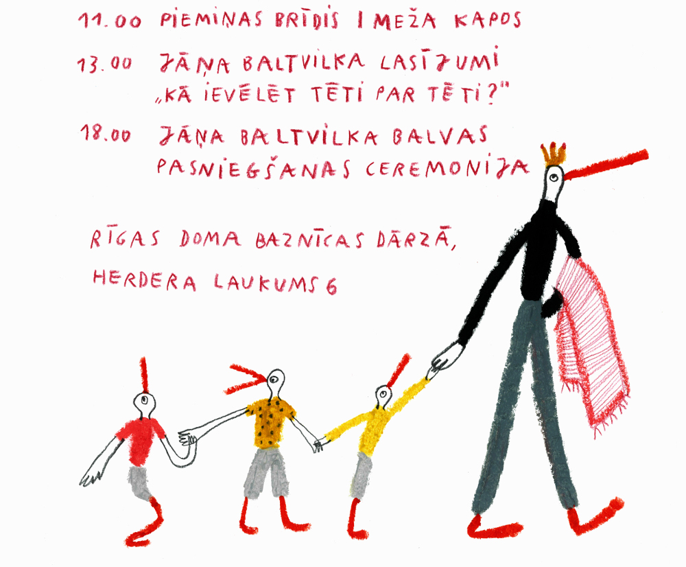 Pasniegs Baltvilka balvu | LA.LV