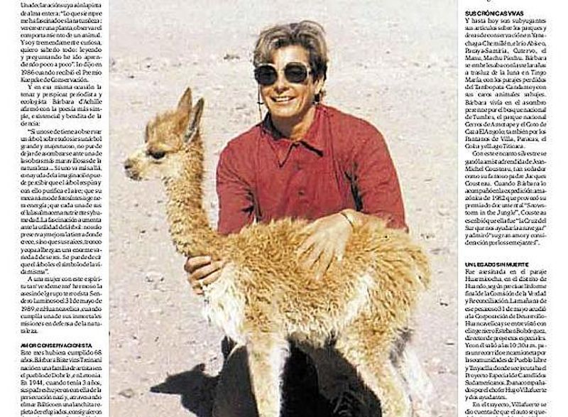 Peru nacionālā varone no Latvijas | LA.LV