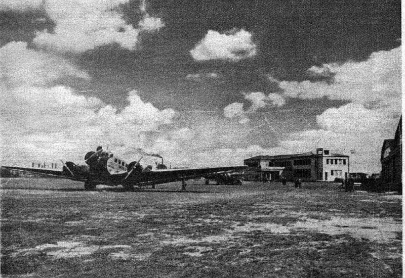 1939. gada 15. jūlijā. Jaunā Rīgas gaisa osta | LA.LV