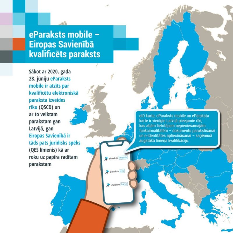 Atjauno savu “eParaksts mobile” parakstu uz augstāko līmeni | LA.LV