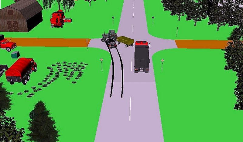 Apdzīšana krustojumā – atļauta, bet bīstama | LA.LV