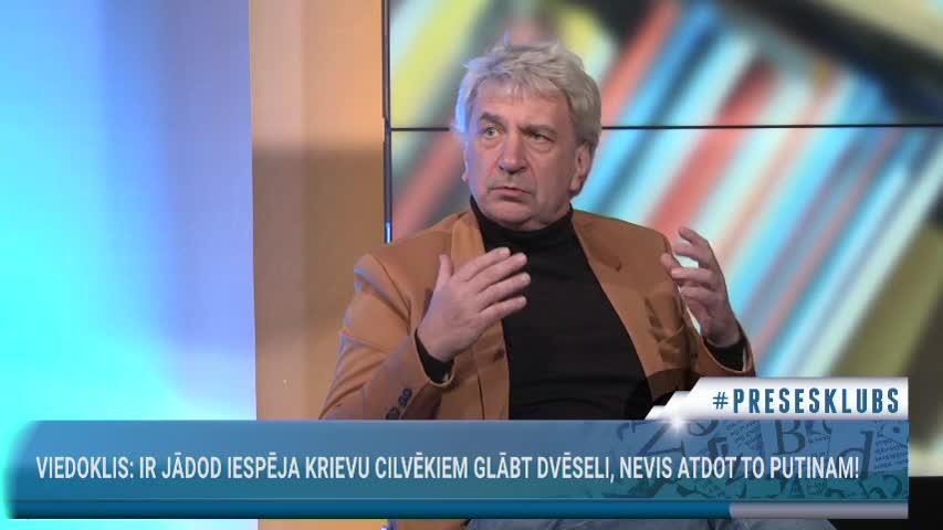 Ēķis: Lielam krievu šovinistam ukraiņi un baltkrievi ir otrās šķiras ...