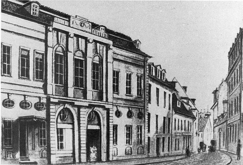 Pirms 240 gadiem Rīga tika pie teātra nama, kurā savulaik strādāja ...