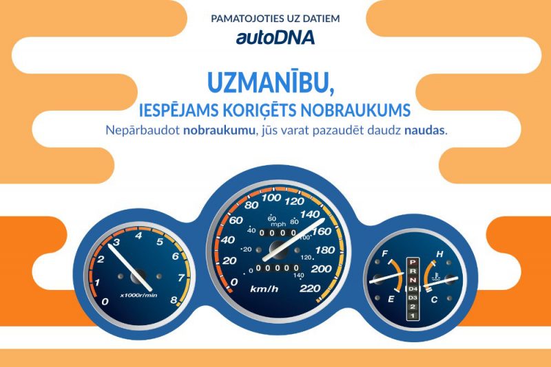 Odometru “tīšana” nav tikai psiholoģisks triks pircēju pievilināšanai ...