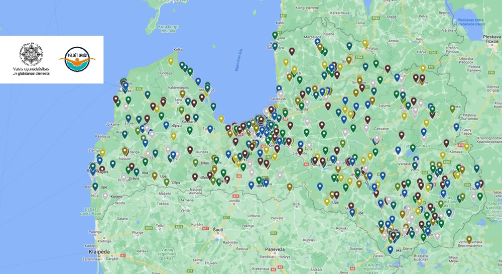VUGD izveidojis “noslīkšanas melno punktu karti”: šogad ūdenstilpnēs ...