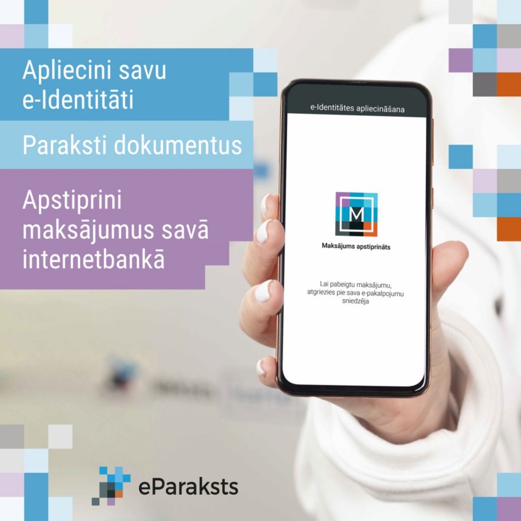 Ar lietotni eParaksts mobile vari apstiprināt darījumus savā ...