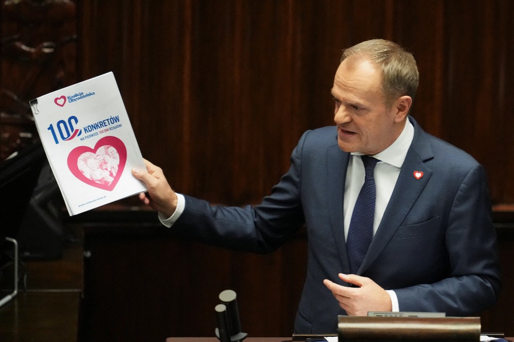 Tusks: Polijas un jaunās valdības uzdevums būs stingri pieprasīt ...