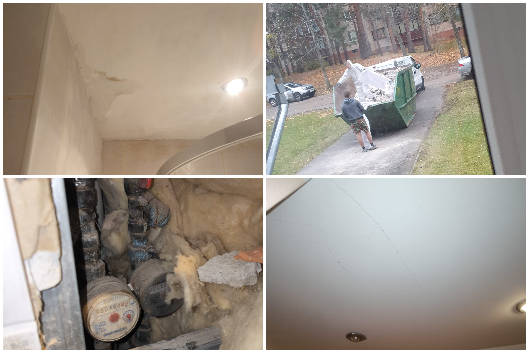 FOTO, VIDEO. “Lielais troksnis ir tikai viena no bēdām…” Dzīvokļa ...