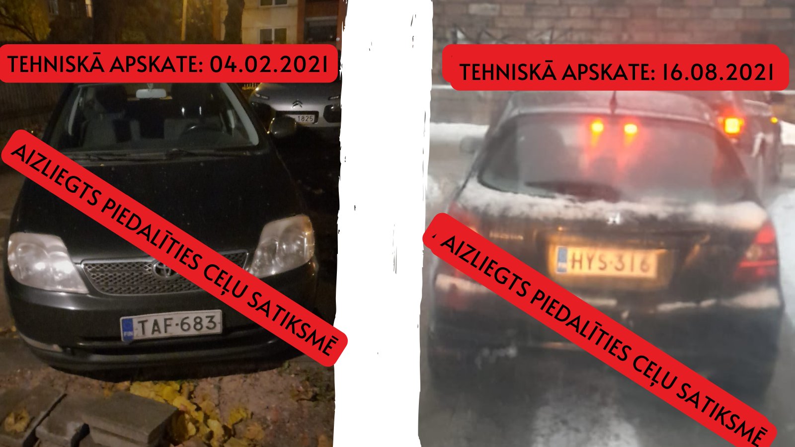 FOTO. Pieķerti! Ēdienu piegādātāji pa Latvijas ielām pārvietojas ...