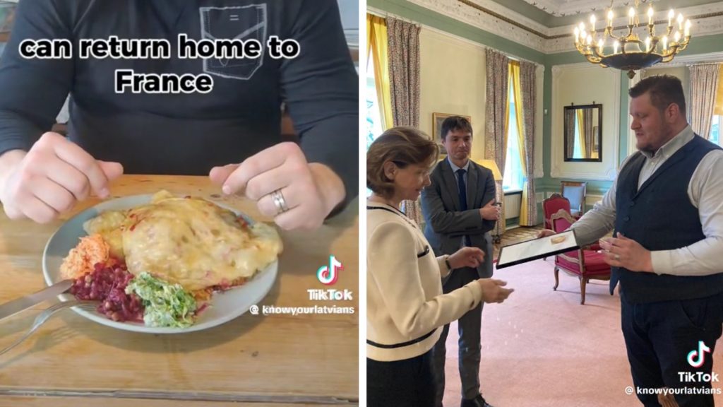 VIDEO. Izpildīta nozīmīga gastronomiskās diplomātijas misija! Francijas ...