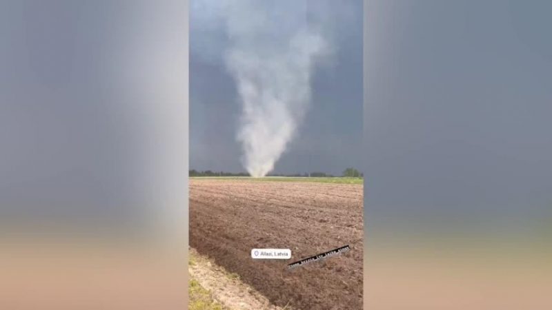 VIDEO. Allažos fiksēta iespaidīga velna slota | LA.LV