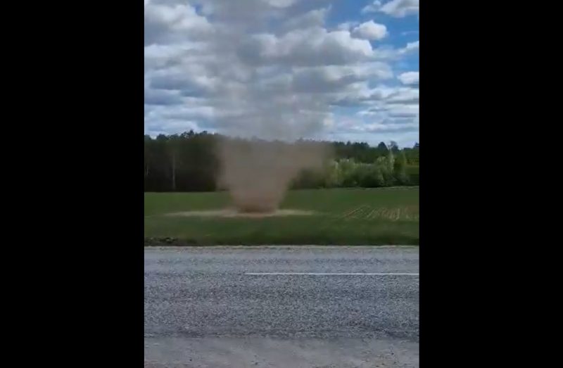 VIDEO. Siguldas novadā virpuļo velna slota! Toms Bricis skaidro, kāpēc ...