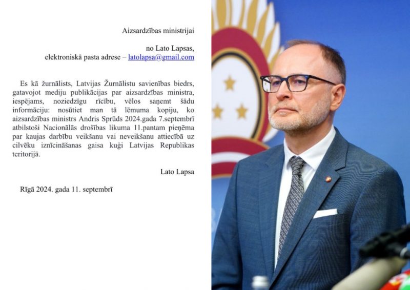 “Sprūds izrādījies ne tikai visas aizsardzības jomas sabotieris ...