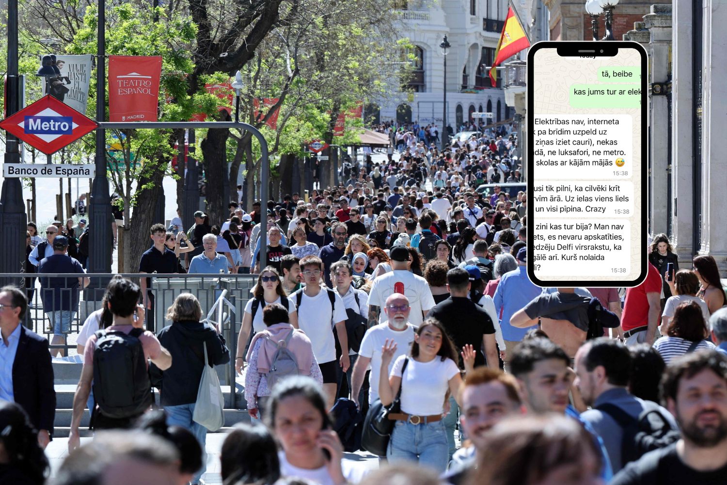 “Luksofori nestrādā, autobusi tik pilni, ka cilvēki krīt pa durvīm ārā ...