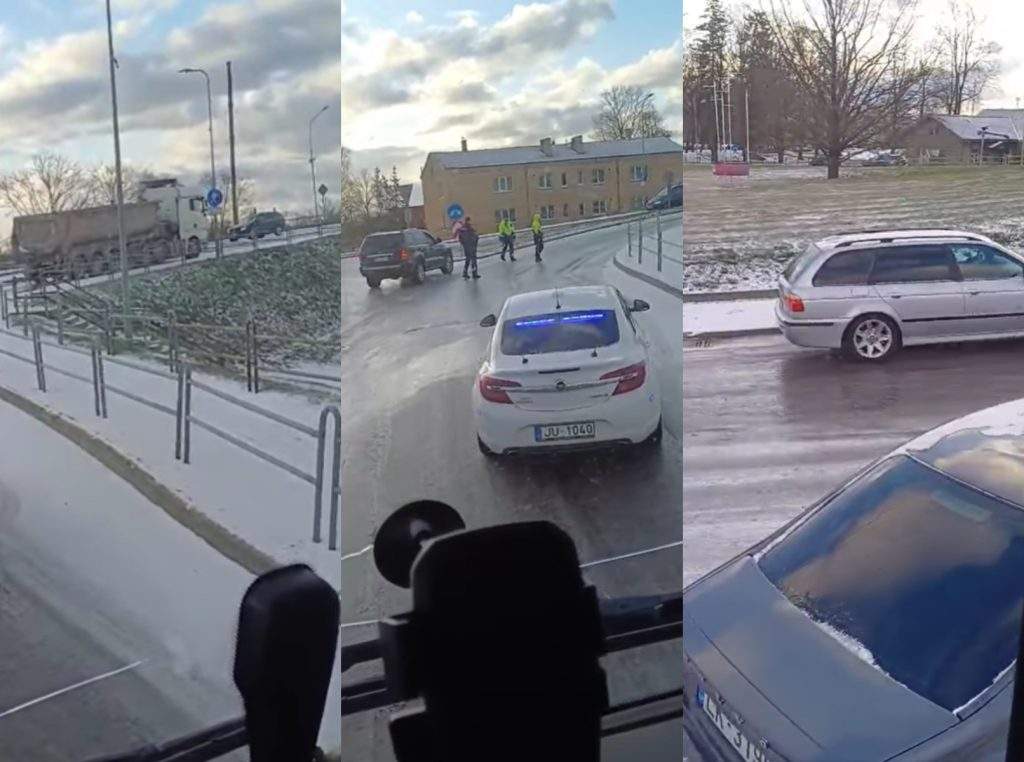 VIDEO. “Aplī visi spolē kā pa spoguli, viss uzkāries!” Jelgavā ...