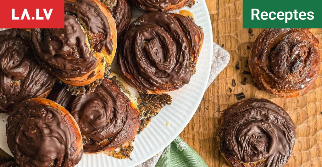 Mīkstu magoņu un kanēļa bulciņu recepte – kā bērnībā pie vecmammas! | LA.LV