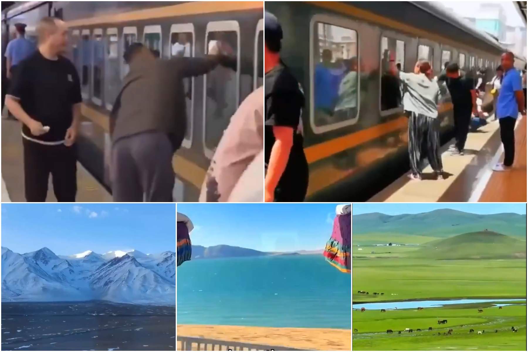 VIDEO. Pasažieriem pašiem jāmazgā vilciena logi! Jā, un viņi to dara ar sajūsmu | LA.LV