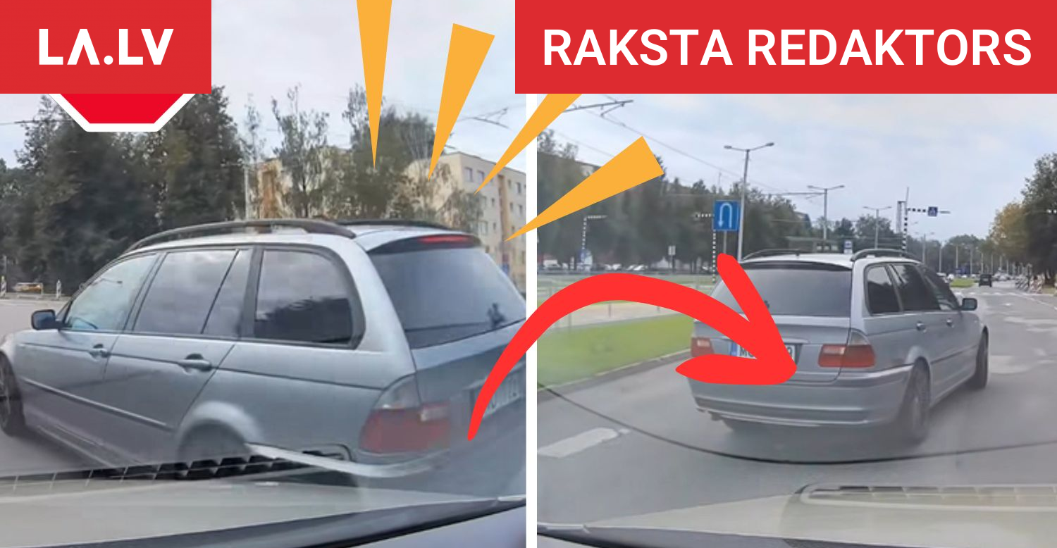 VIDEO. “Kad “behai” neļauj lidot!” Dusmīgs BMW vadītājs uz ceļa ...