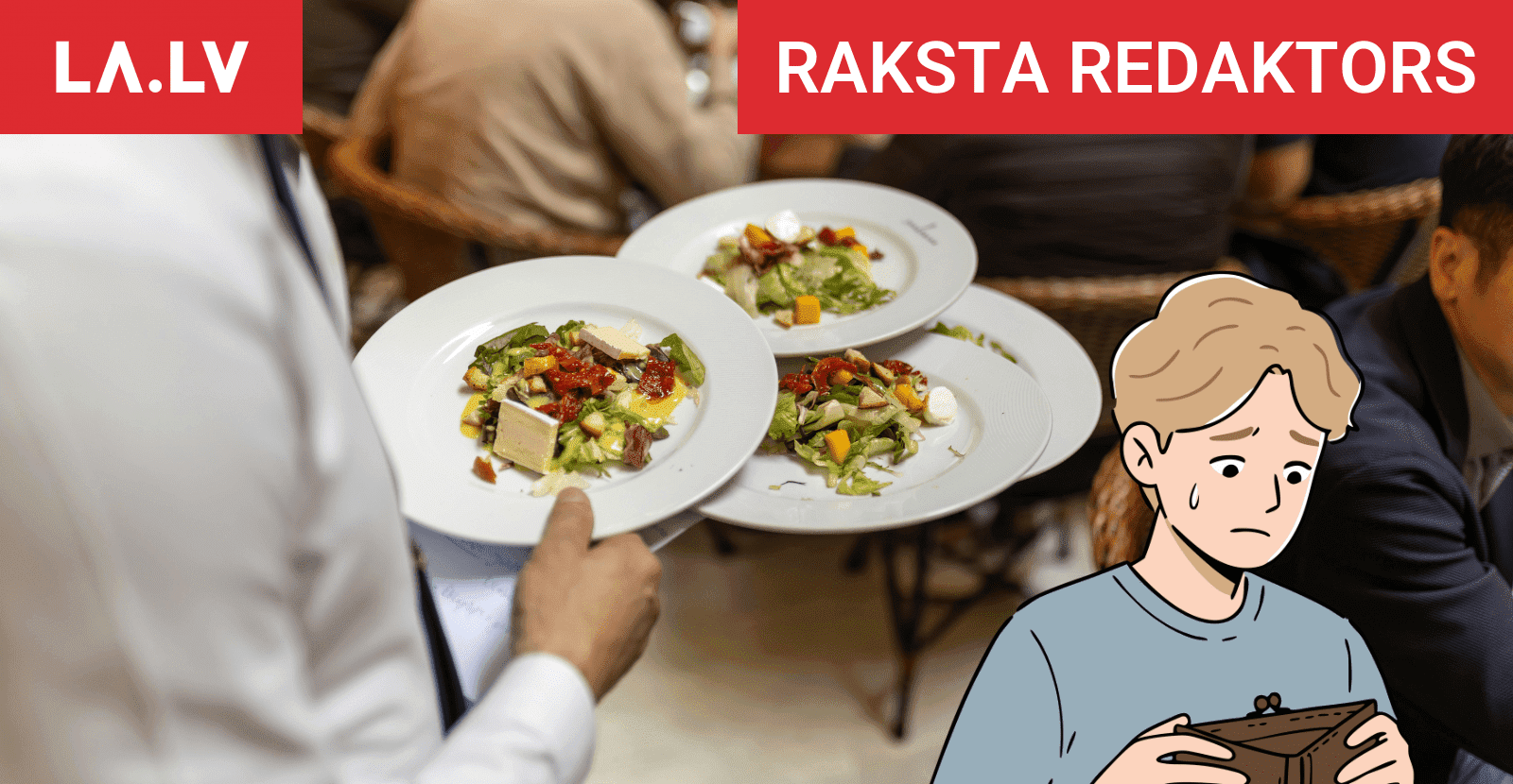 Vai ar “paldies” pietiks? Ēdināšanas nozares pārstāvis vērš uzmanību uz ...