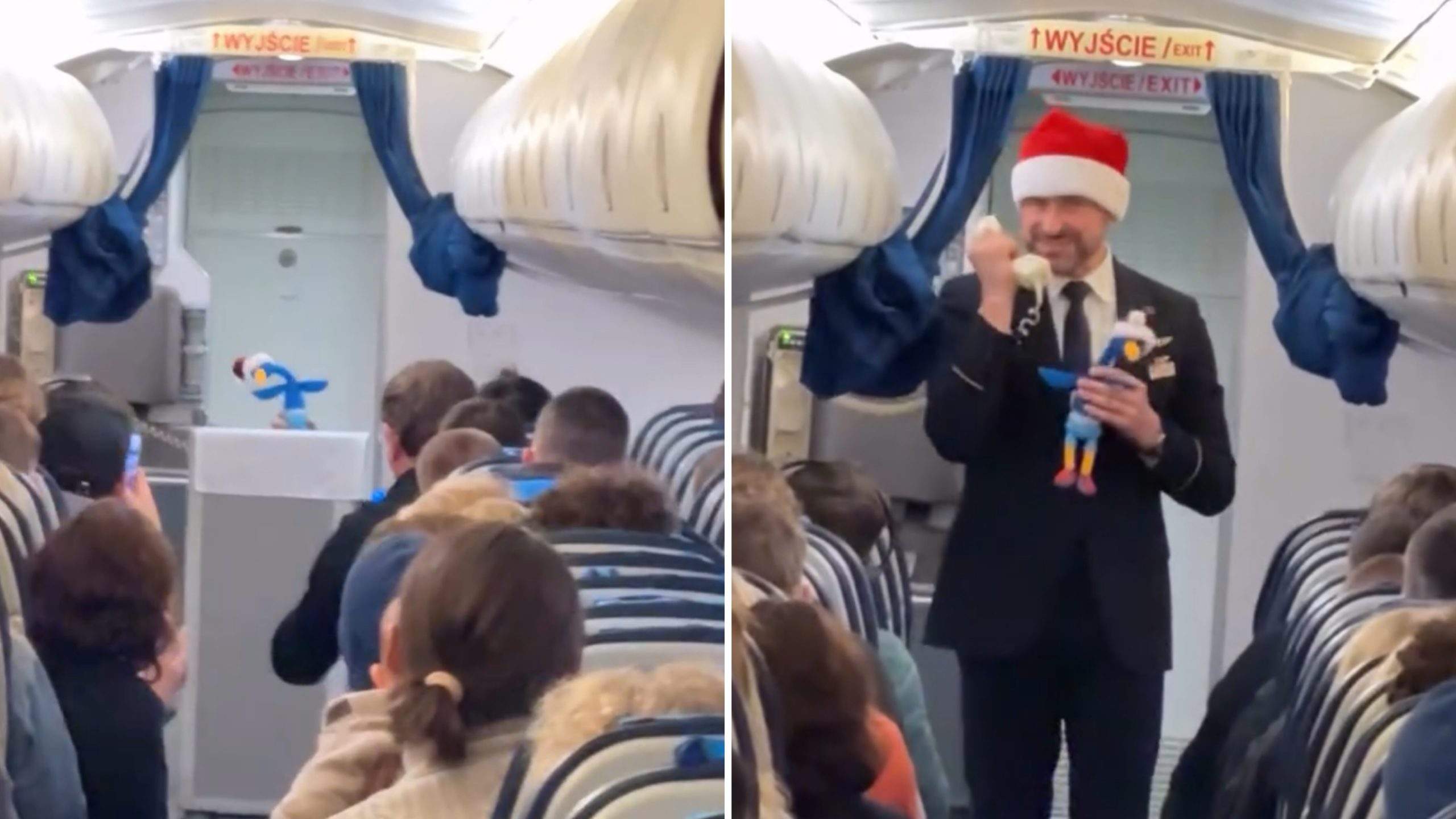 VIDEO. Stjuarts pārsteidz pasažierus ar dziesmu — lidmašīnā iestājas ...